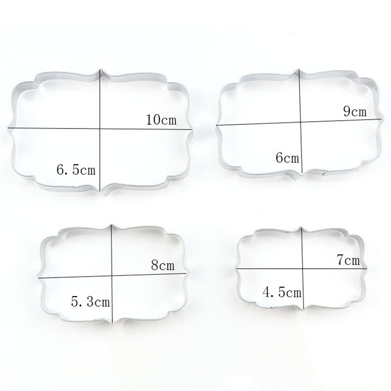Rvs Zegen Frame Biscuit Snijders Cookie Cutter Set... – Grandado