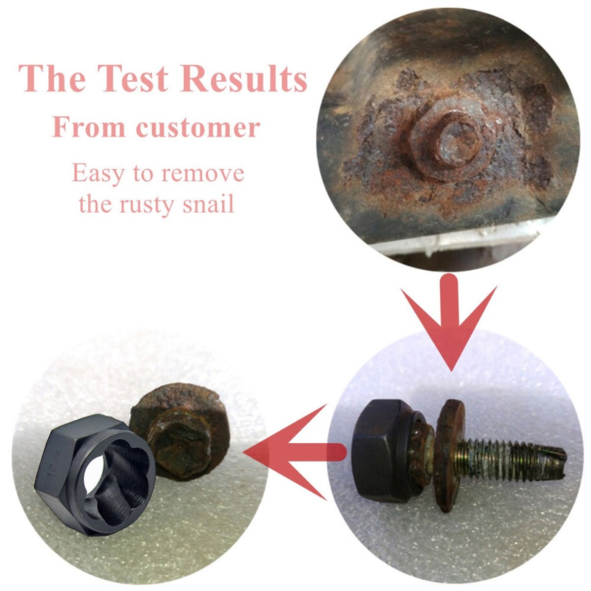 10 Stks/set Beschadigd Verroest Moer Bout Extracto... – Vicedeal