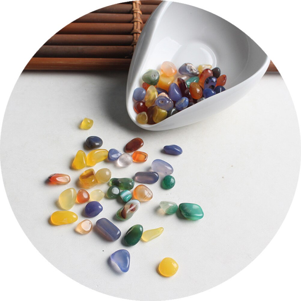 1 Pack Stone Pebble 1000g Gravel Ornament Polished... – Grandado