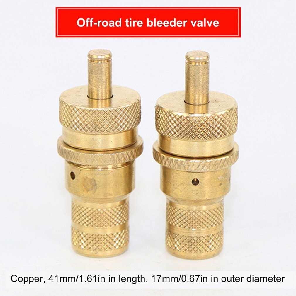 4Pcs 4WD Universal Brass Off-Road Automatic Tire T... – Grandado