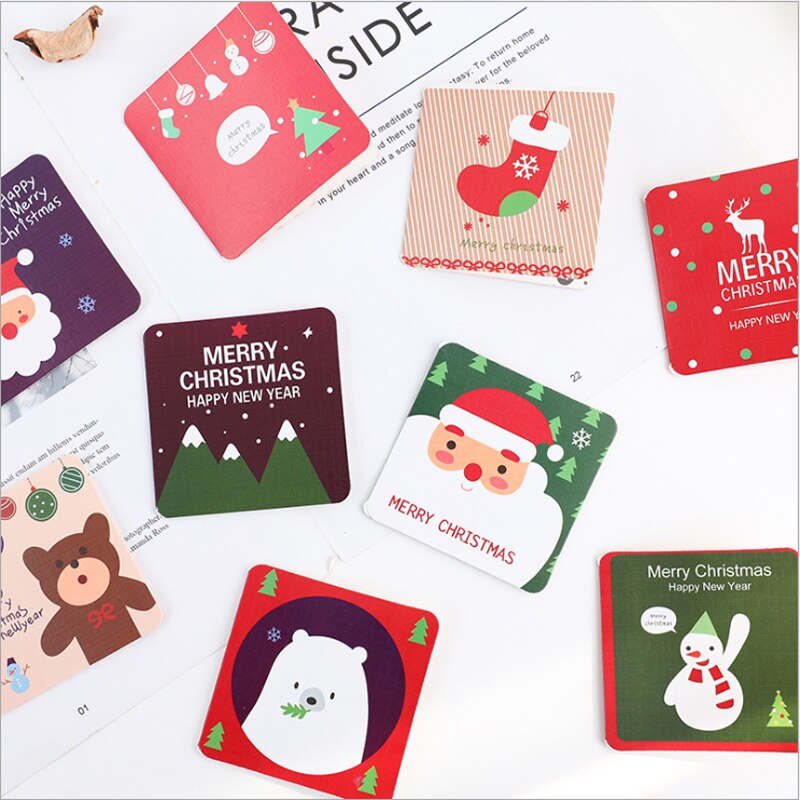 5 teile/los Mini Weihnachten serie Mit Umschlag Po... – Vicedeal