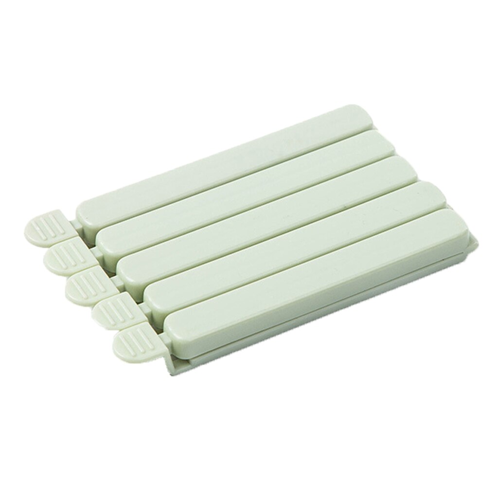 5pcs Solid Color Slender Food Sealing Clip Snack M... – Grandado