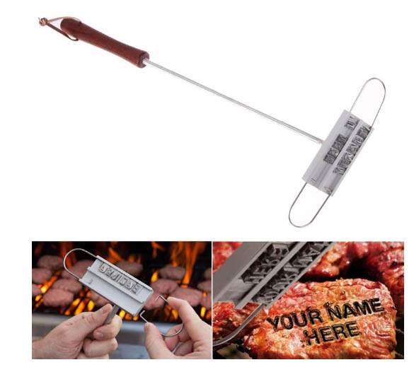 BBQ LOGO maker DIY Barbecue branded mark maker bar... – Grandado