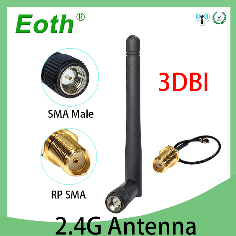 2.4 ghz antenn wifi 3 dbi pbx sma hane 2.4g antenn... – Grandado