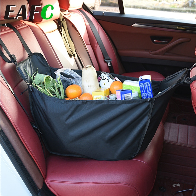 Universal Car Back Seat Storage Basket Shopping Ba... – Vicedeal