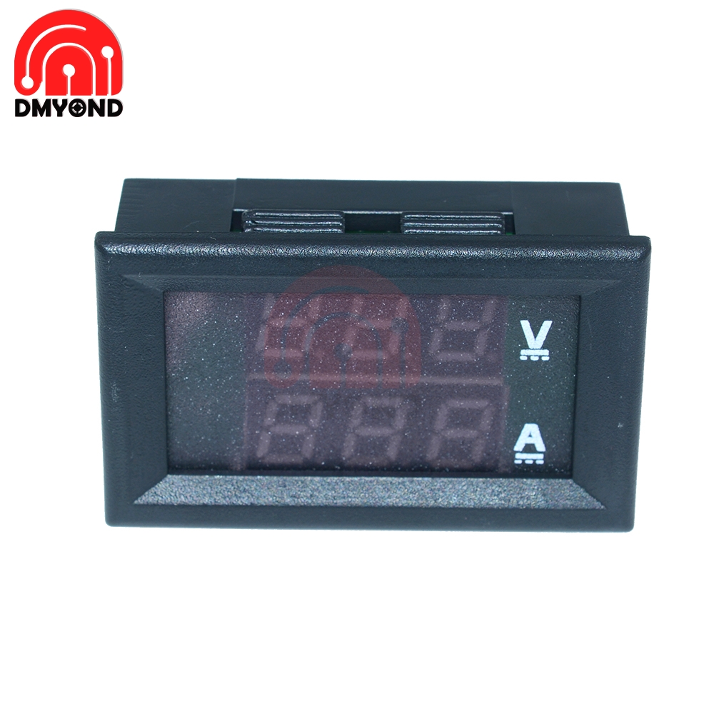 DC 100V 10A Digital Mini Voltmeter Ammeter Panel V... – Grandado