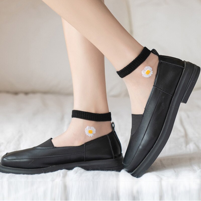 5 Paren/partij Sexy Mesh Visnet Sokken Ultra-Dunne... – Grandado