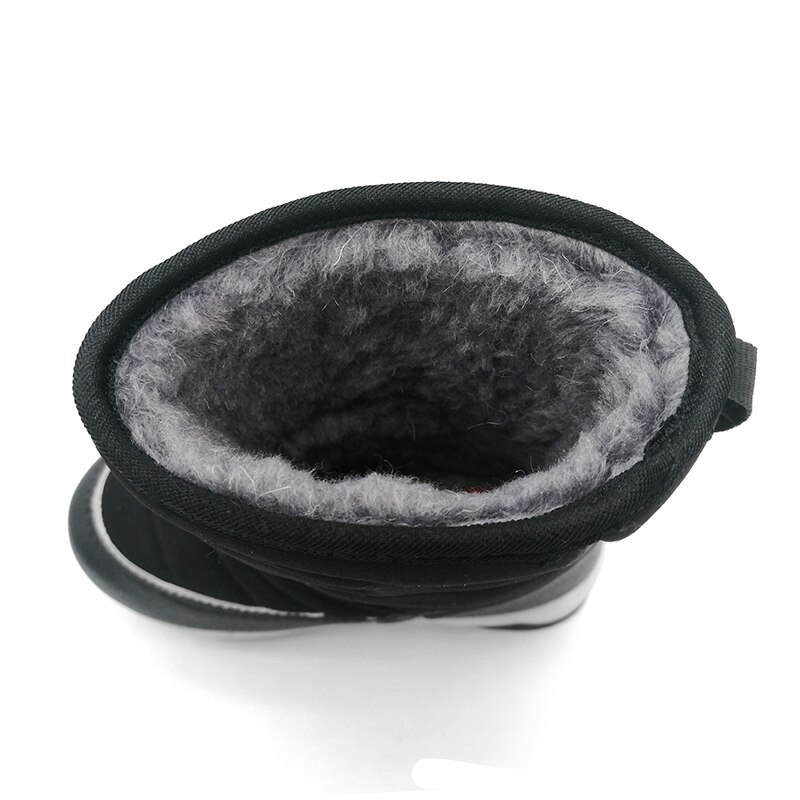 1pair Waterproof Snow Boots Winter Warm Leather Sk... – Grandado