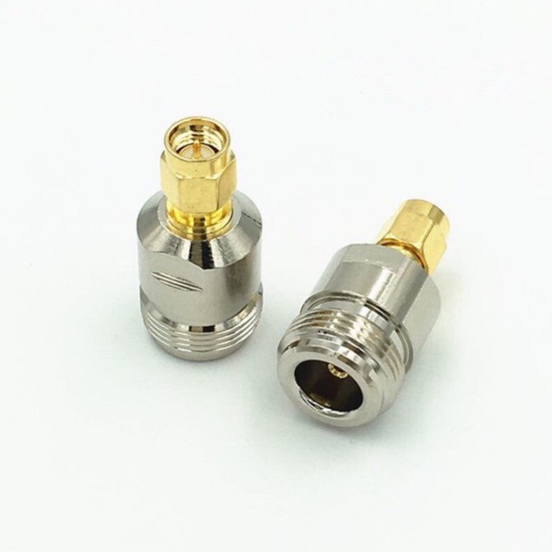 2 pces rf coaxial conector coaxial n fêmea para sm... – Grandado