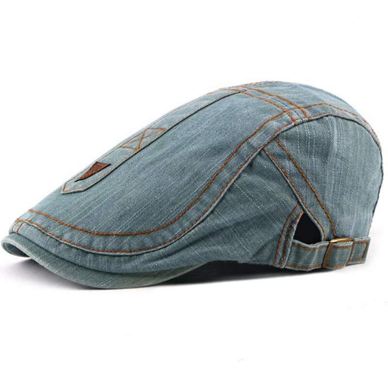 HT1841 Men Women Caps Hats Cotton Denim Male Femal... – Vicedeal