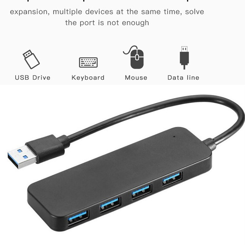 Concentrador de red USB 3,0 de alta velocidad, exp... – Grandado