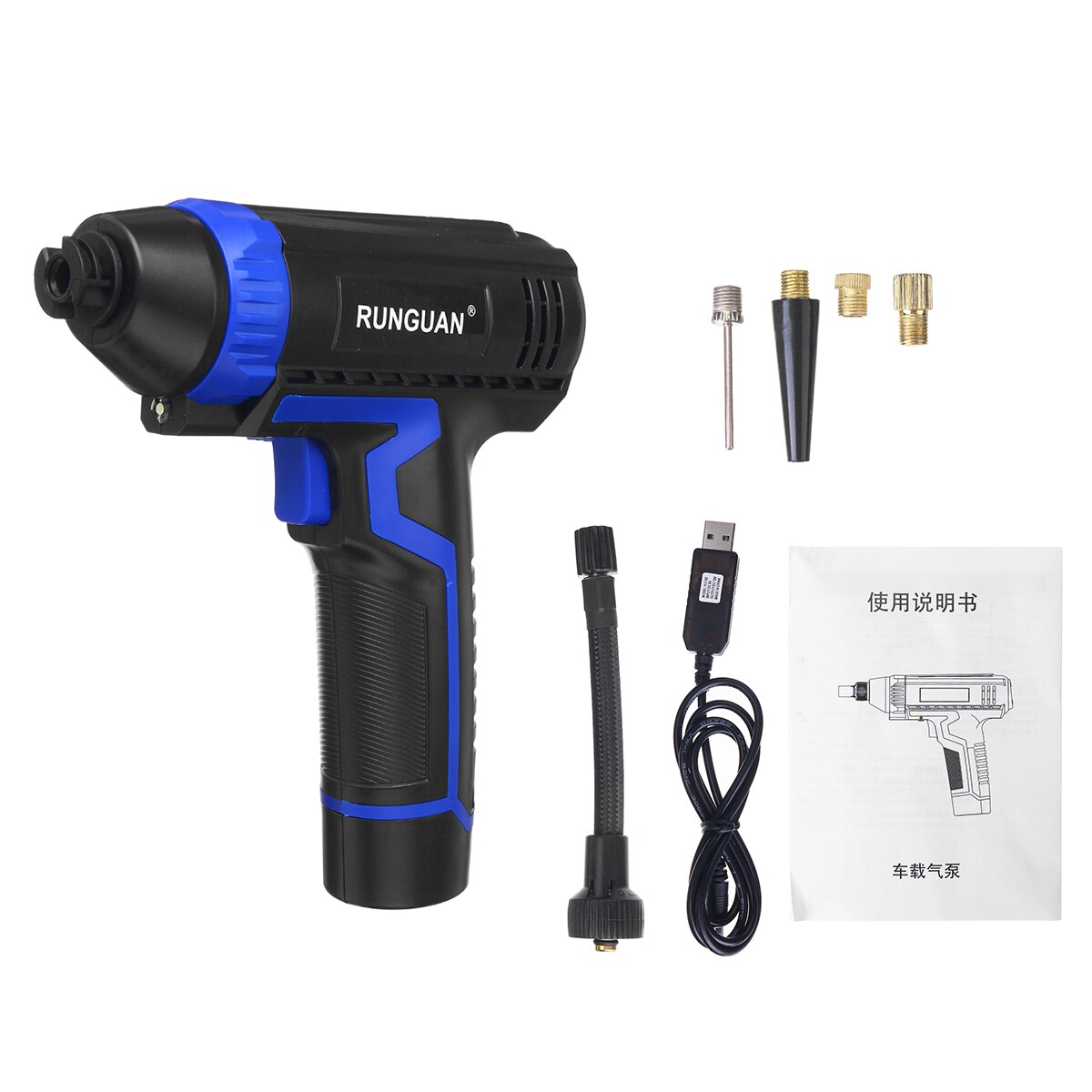 12V Protable Car Air Compressor Wireless Handheld ... – Grandado