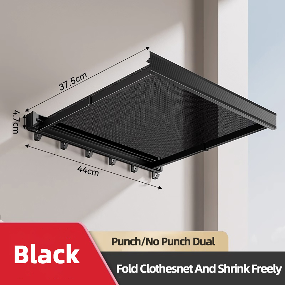 Perchero plegable para ropa y sombreros con gancho... – Grandado