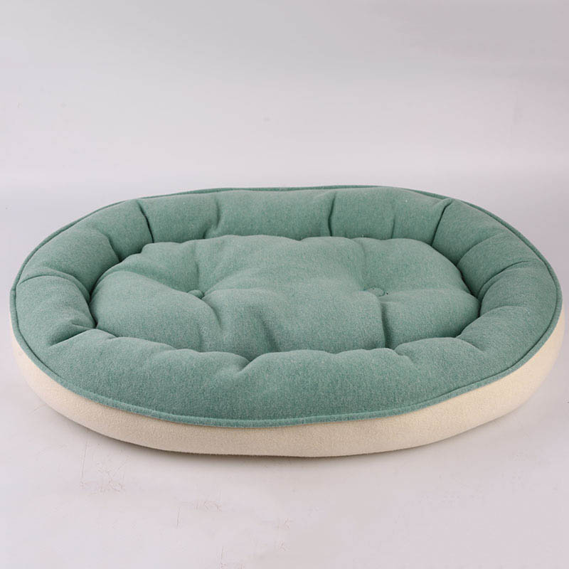 Oval Pet Bed Soft Dog House Double-sided Dogs Bed ... – Vicedeal