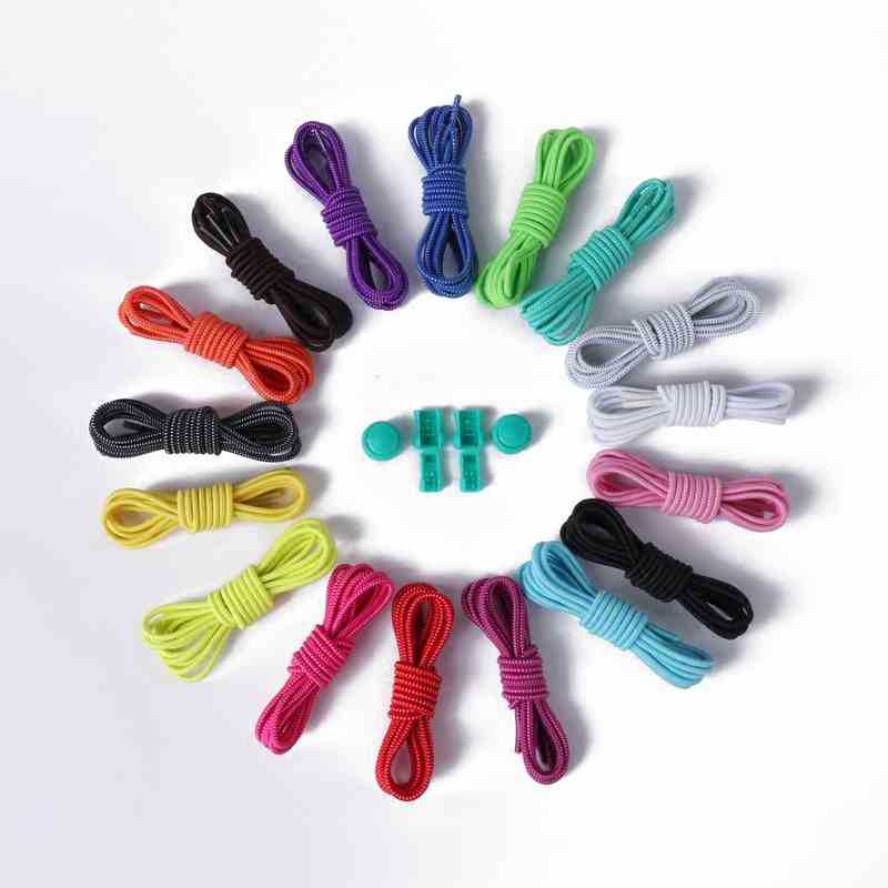 19 color No Tie Shoelace Locking Shoe Laces Elasti... – Grandado