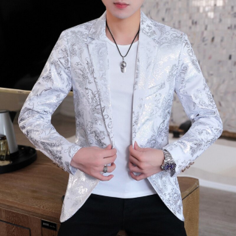 Men's Business Casual Suit Party Wedding Dress... – Grandado