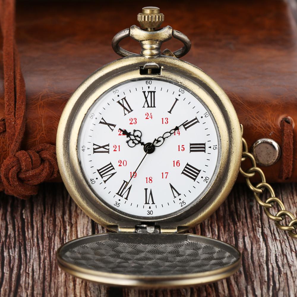 To My Grandson Golden Case Pocket Watch for Men Wh... – Grandado