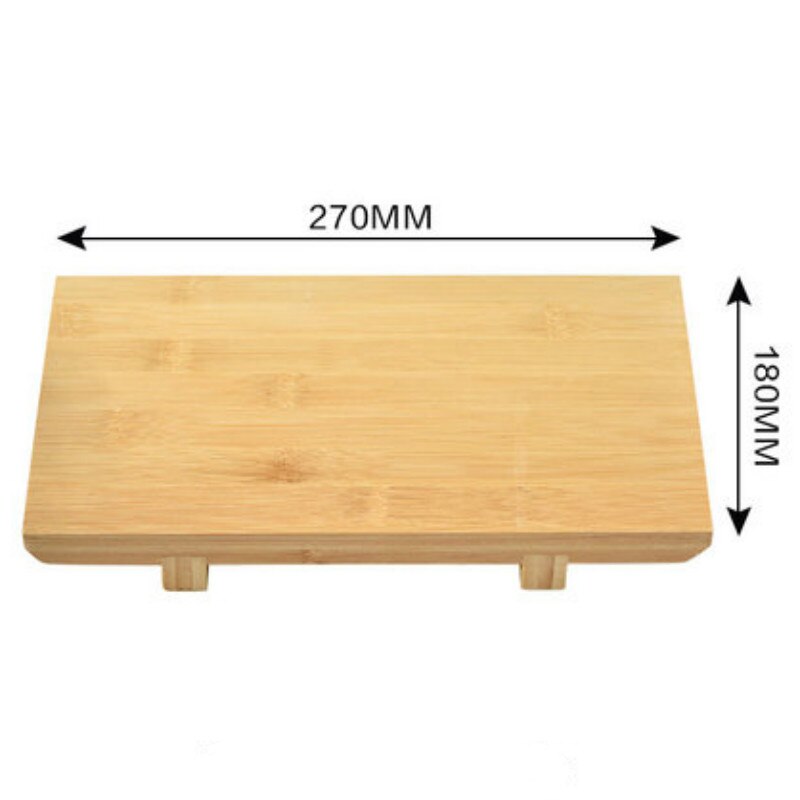 Bamboo Sushi Board Rectangular Sushi Platform Cook... – Grandado
