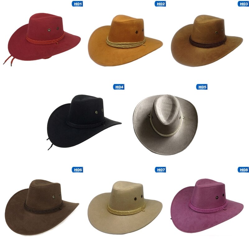 Cool Western Cowboy Hoeden Mannen Zonneklep Cap Vr... – Grandado