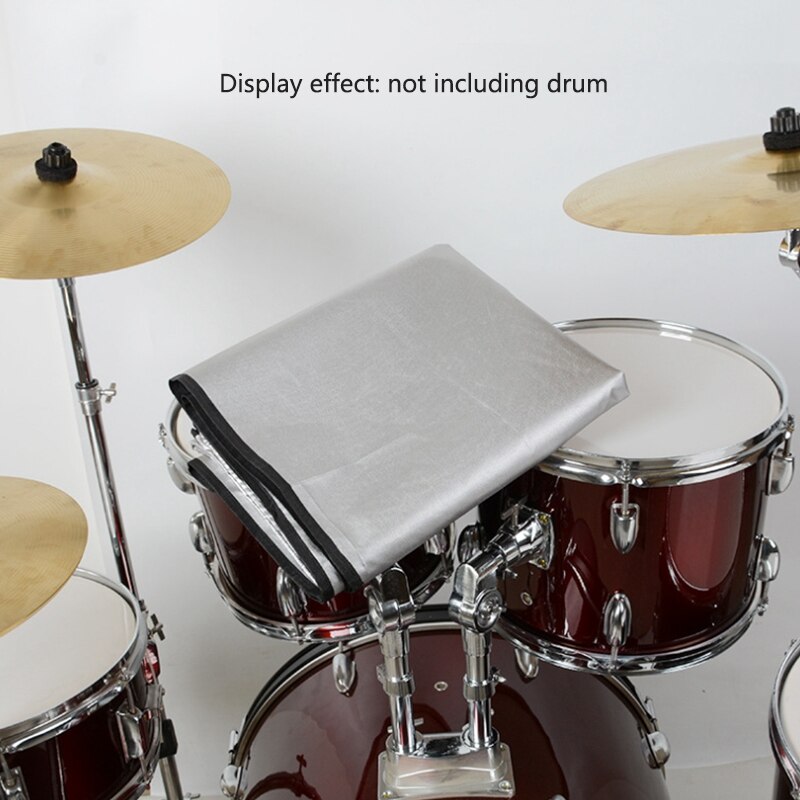 Drum Dust Cover Weighted Corners Waterproof Musica... – Vicedeal