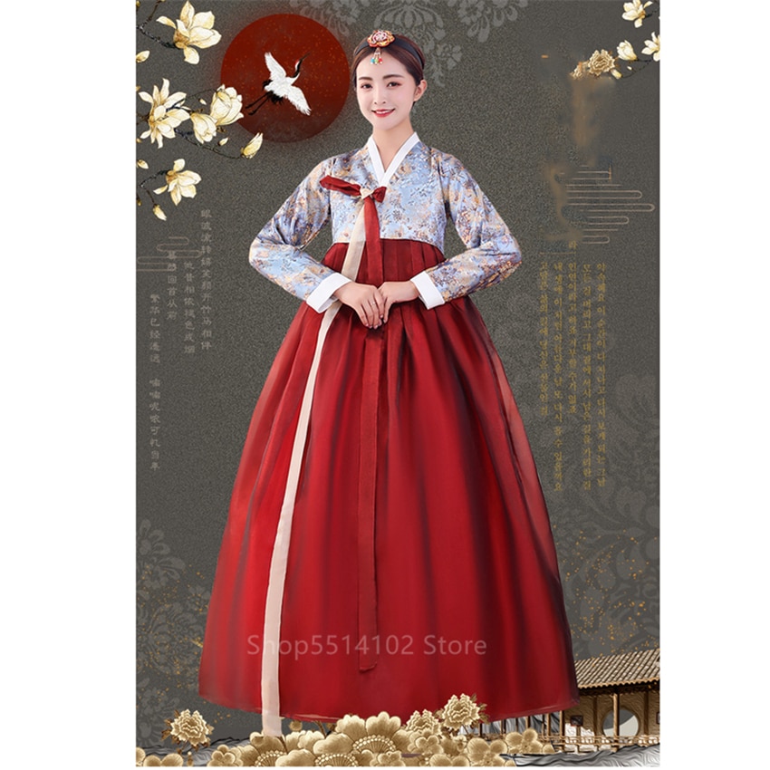 Traditional Korean Hanbok For Woman Noble Royal Co... – Grandado