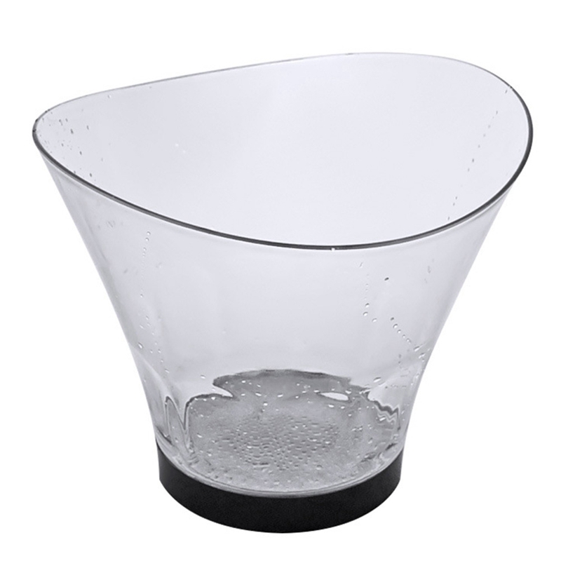 6L Round Transparent Luminous Ice Bucket Colorful ... – Grandado