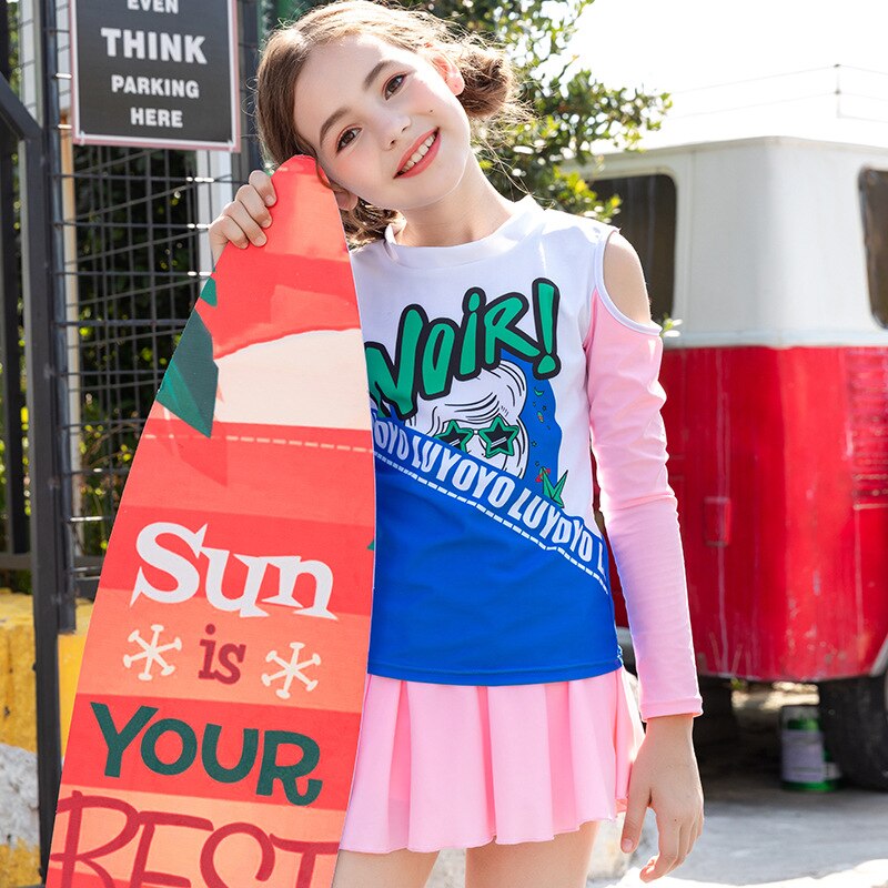 Rash Guards Children Long Sleeves Sun Protection G... – Grandado