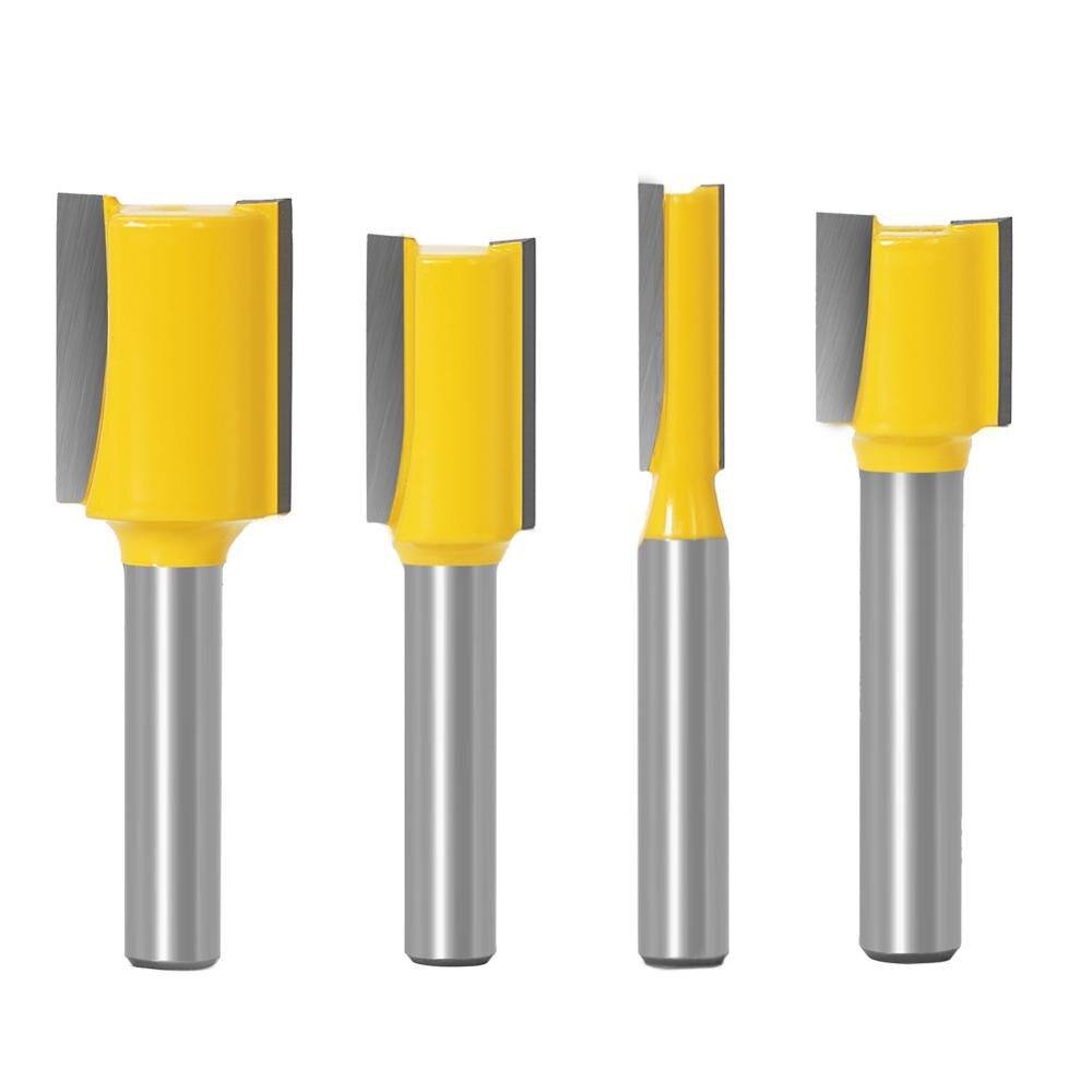 15PCS/Set 1/4" 6.35MM Shank Milling Cutter Wo... – Grandado