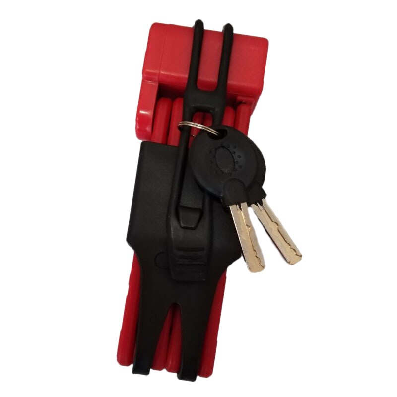 Folding Bicycle Lock Steel Portable Bike Lock Secu... – Grandado