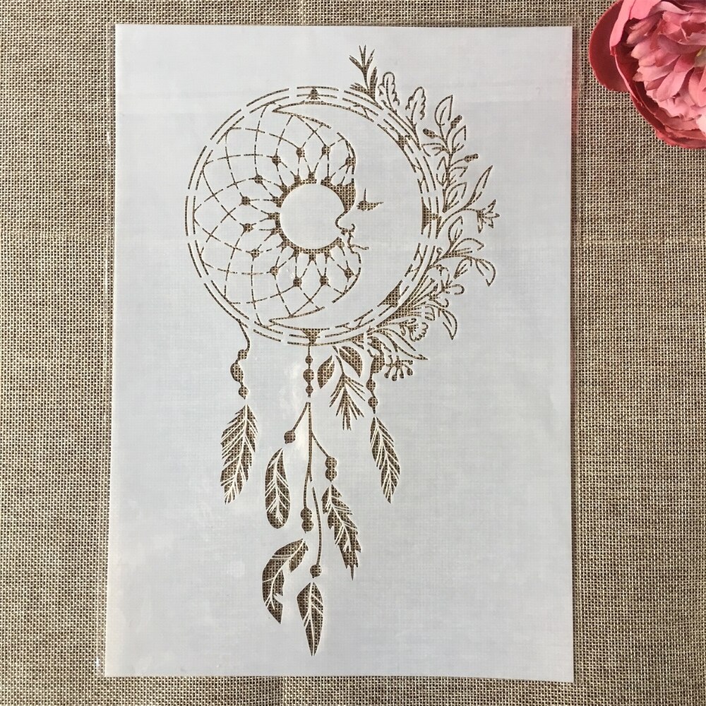 A4 29cm Your Dream Catcher DIY Layering Stencils W... – Vicedeal