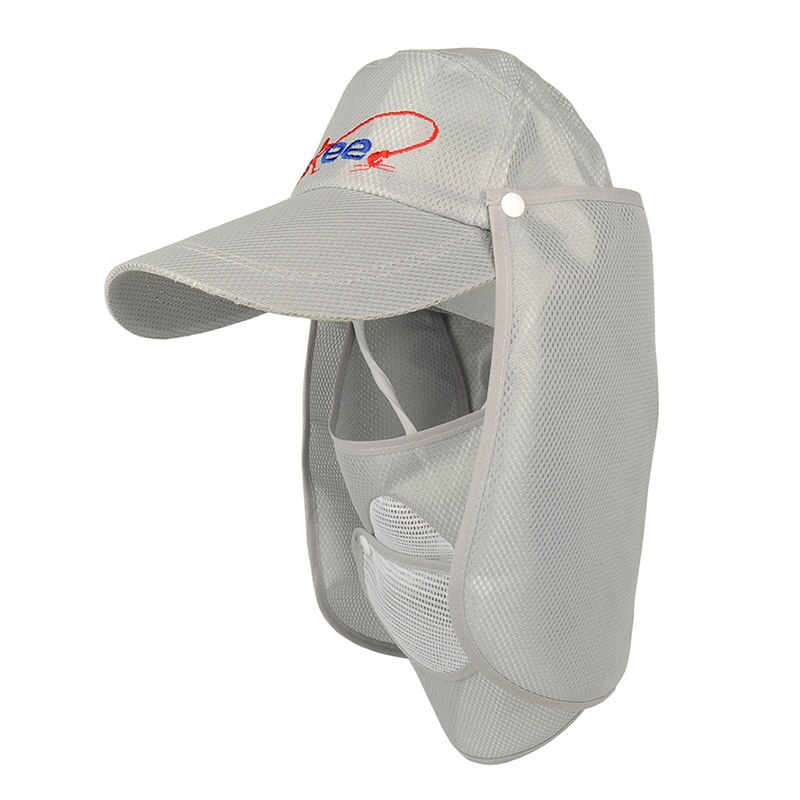 Anti-UV Unisex Outdoor Hollow Fishing Cap w/ Remov... – Grandado