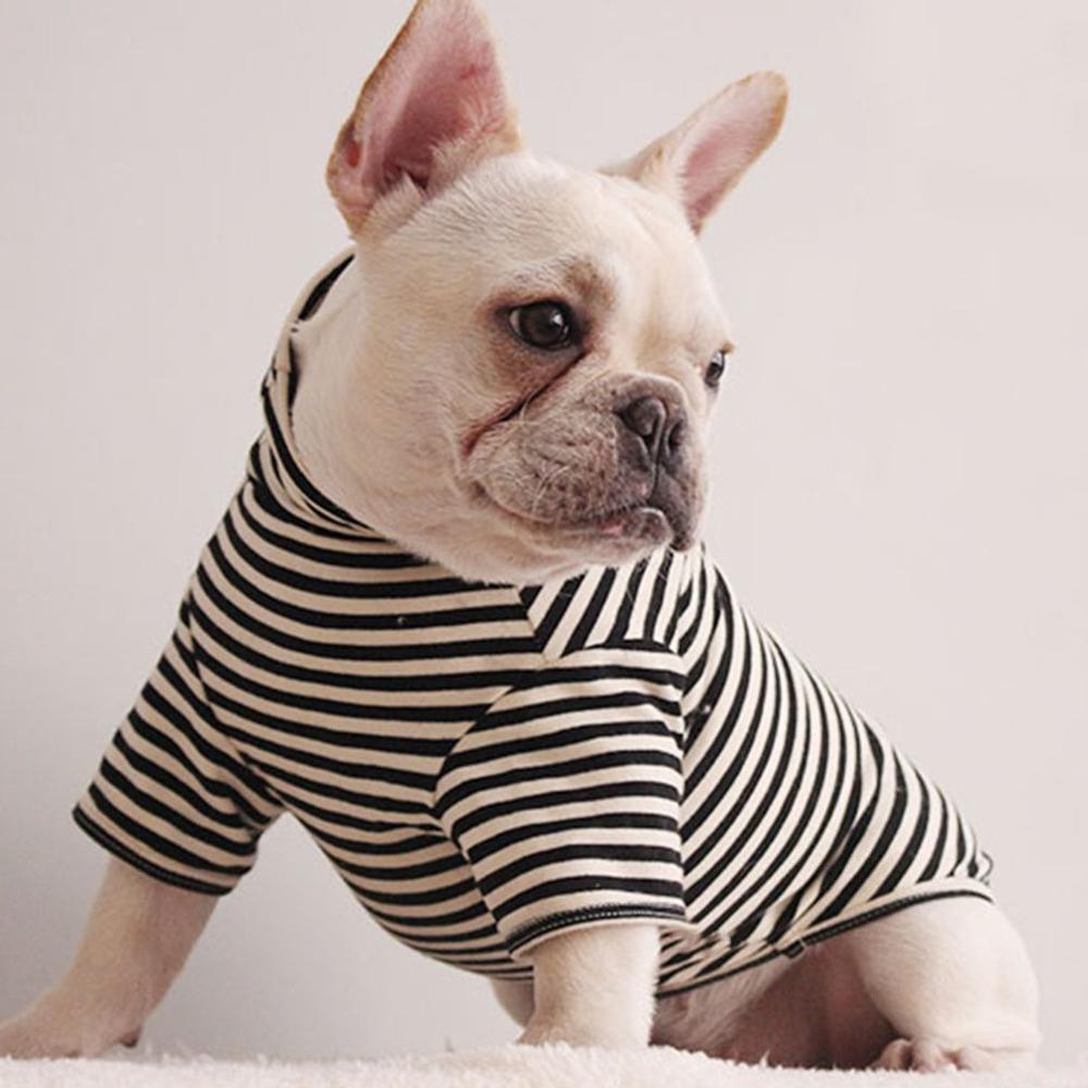 Spring Summer Pet Dog Shirt Striped Short Sleeve H... – Vicedeal