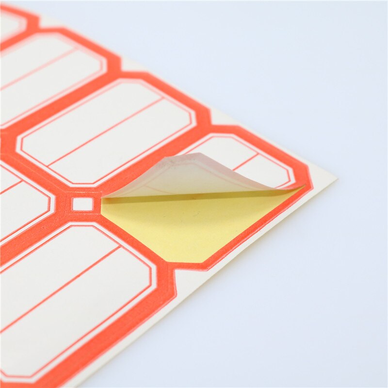 4 sheets/96pcs Adhesive Price Labels Paper Tag Pri... – Grandado