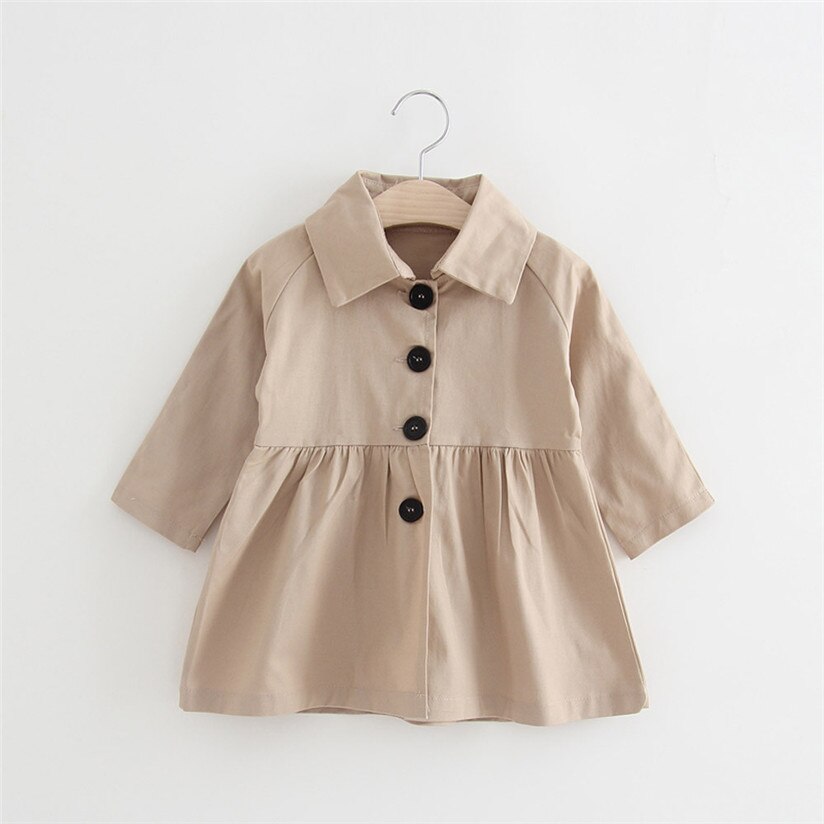 autumn winter girls jacket windbreaker children ra... – Grandado