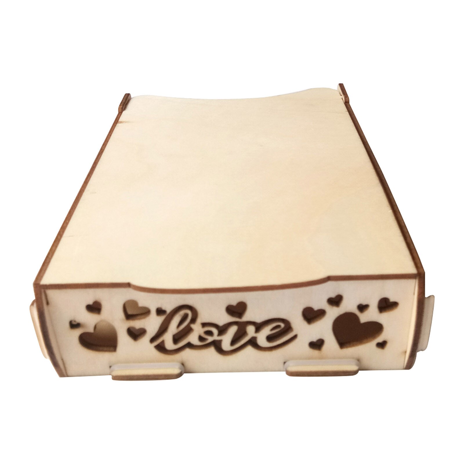 1Pc Diy Wedding Card Doos Houten Gemonteerd Doos V... – Grandado