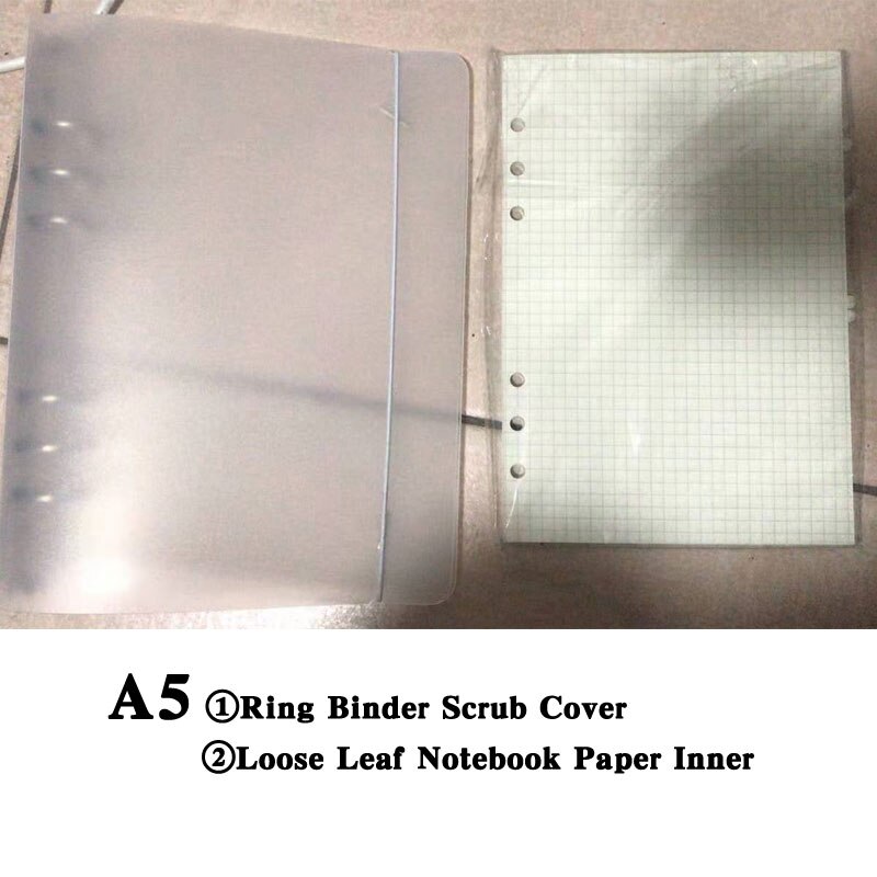A5 A6 A7 Ring BinderNotebook Scrub Loose-leaf Busi... – Grandado