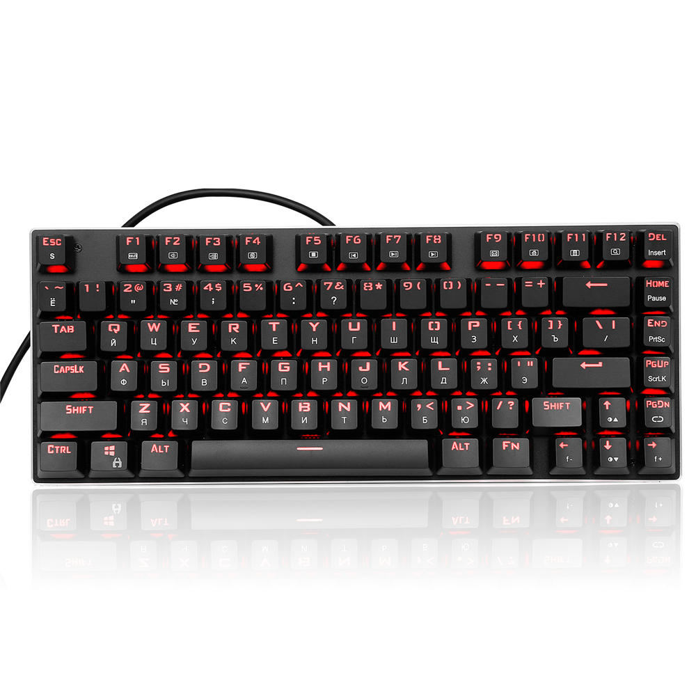Z-88 Russian English Small Mechanical Keyboard RGB... – Vicedeal