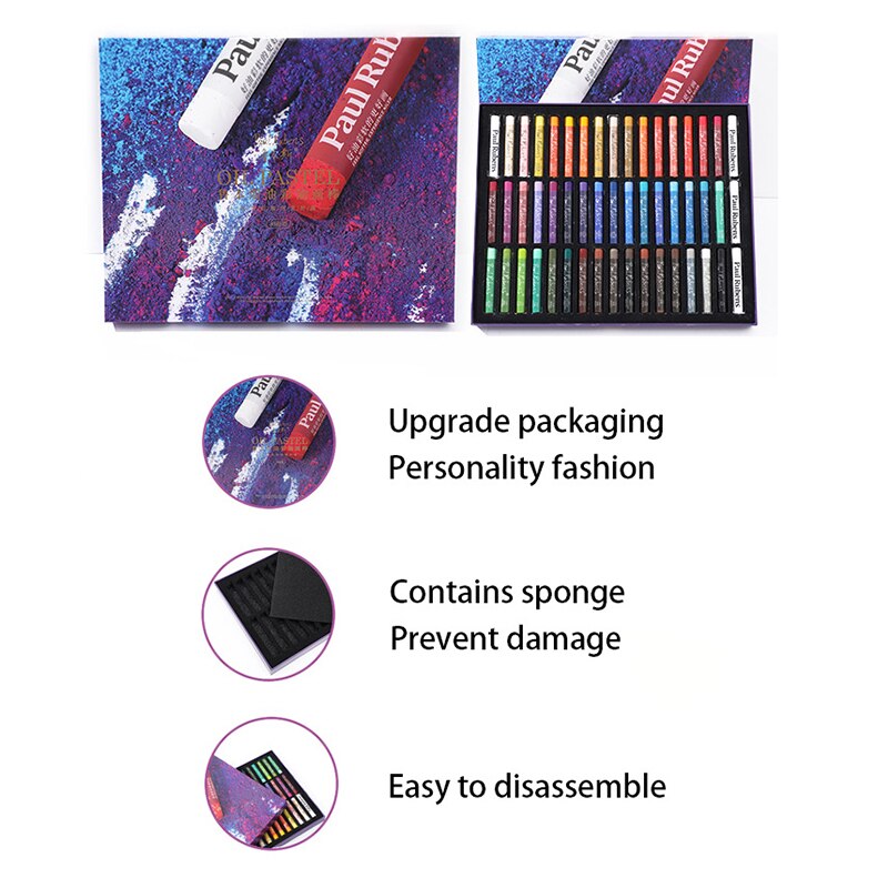 Paul Rubens Oil Pastels Art Stationary Supplies 48... – Grandado