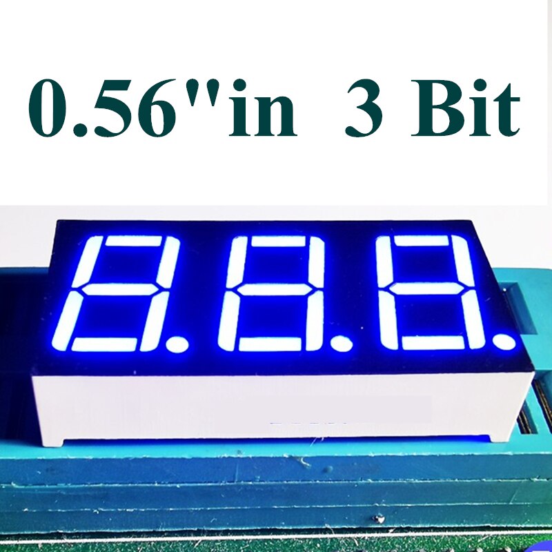 20pcs Blue 3 Digit Led Display Module 0 56 Inch Di Grandado