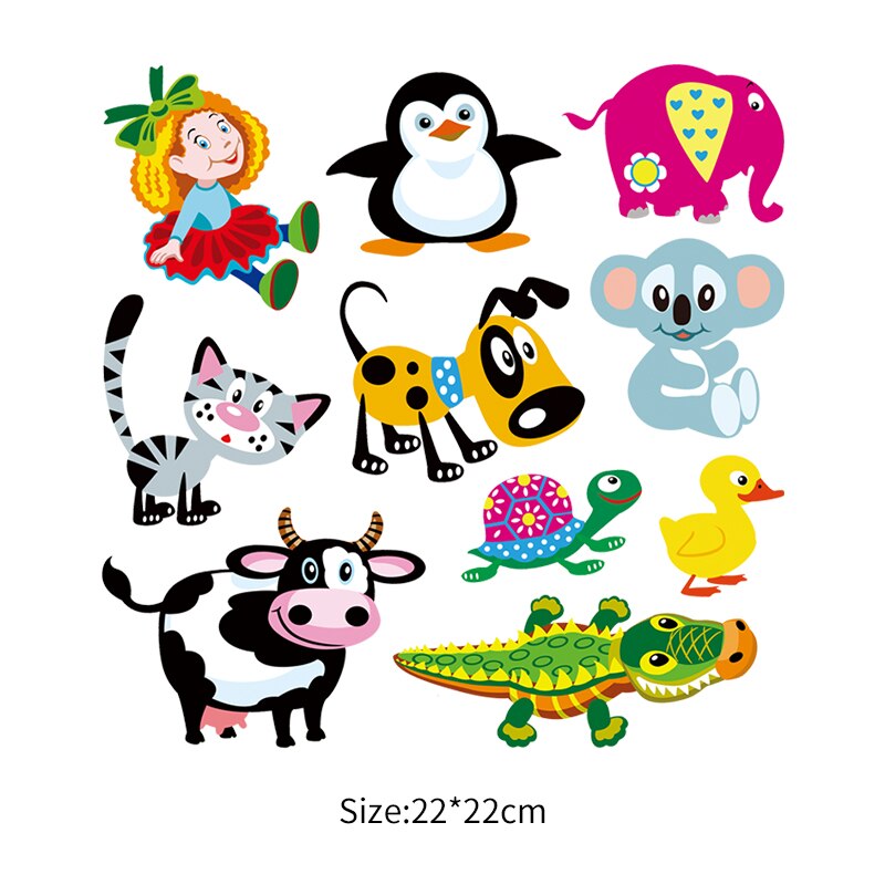 pineapple Animal Patches Cat Owls Diy Iron On Stic... – Grandado