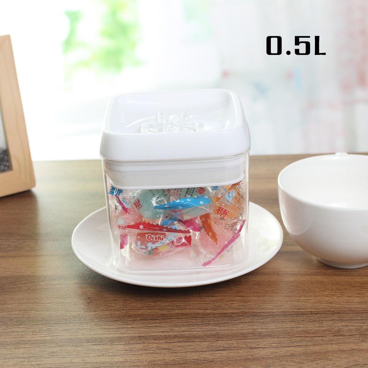 0.5l 0.8l 1l 1.2l 1.7l 2.3l lufttät matförvaringsb... – Grandado