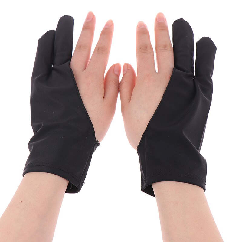 2 Fingers Drawing Glove Anti-fouling Artist Favor ... – Vicedeal