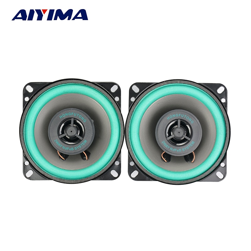 AIYIMA 2 Pcs 4 Zoll Koaxial Vollständige Palette A... – Vicedeal