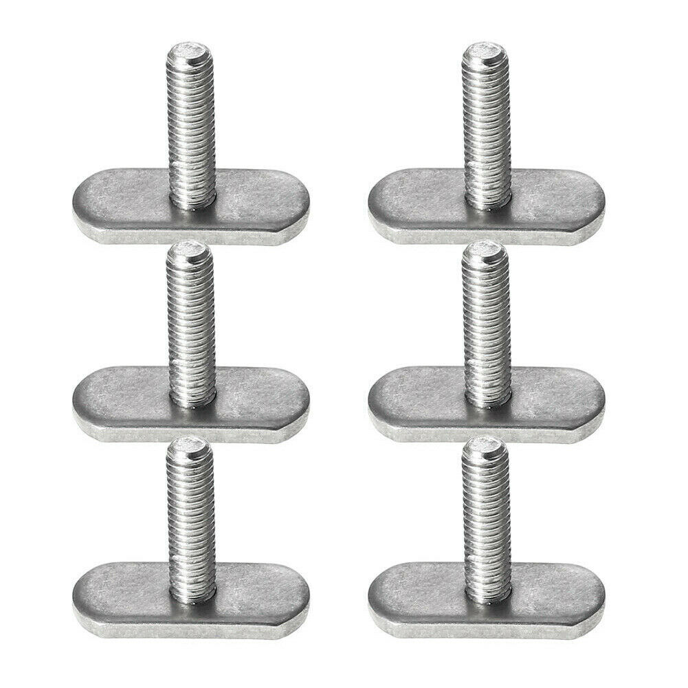 6Pcs Stainless Steel Screws Rails Bolts Hardware C... – Grandado