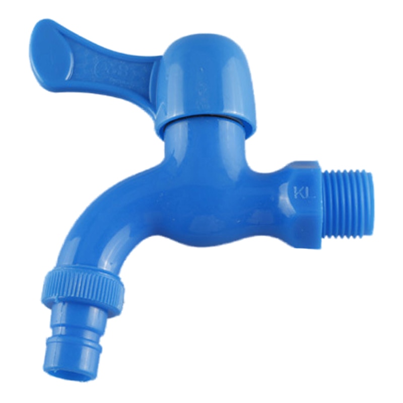 -Home Kitchen Plastic Blue Quarter Turn Faucet Tap – Grandado