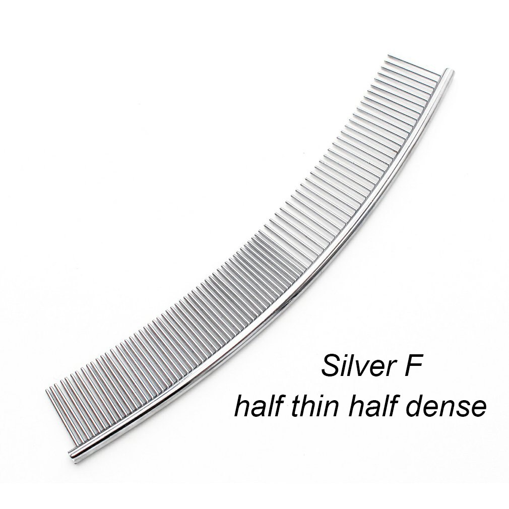 Durable Pet Grooming Comb Moon Shaped Stainless St... – Vicedeal