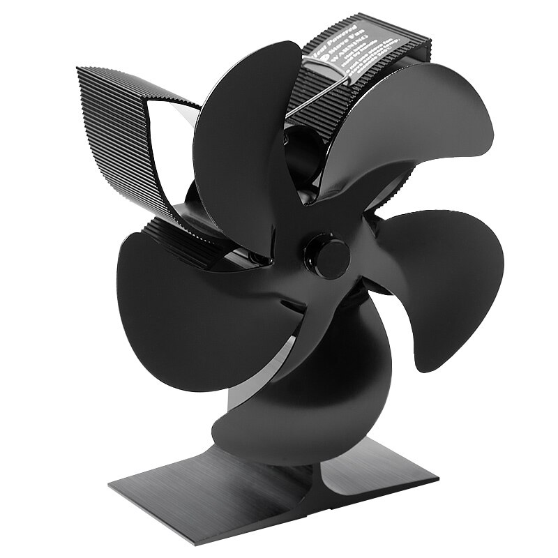 Thermal Power Fireplace Stove Fan Heater 5Blades B... – Grandado