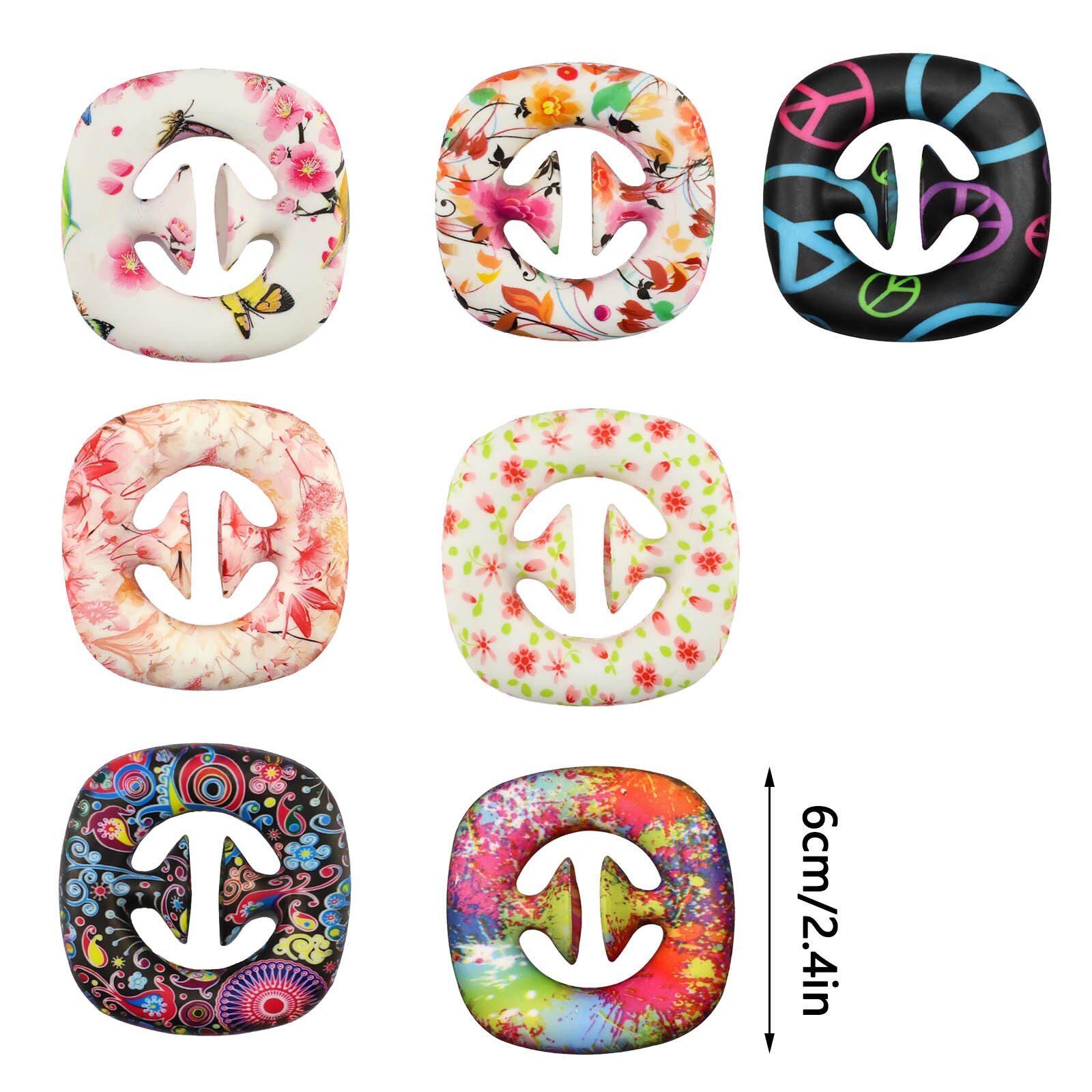 Anti Stress Fidget Toy Finger Hand Grip Simple Dim... – Vicedeal