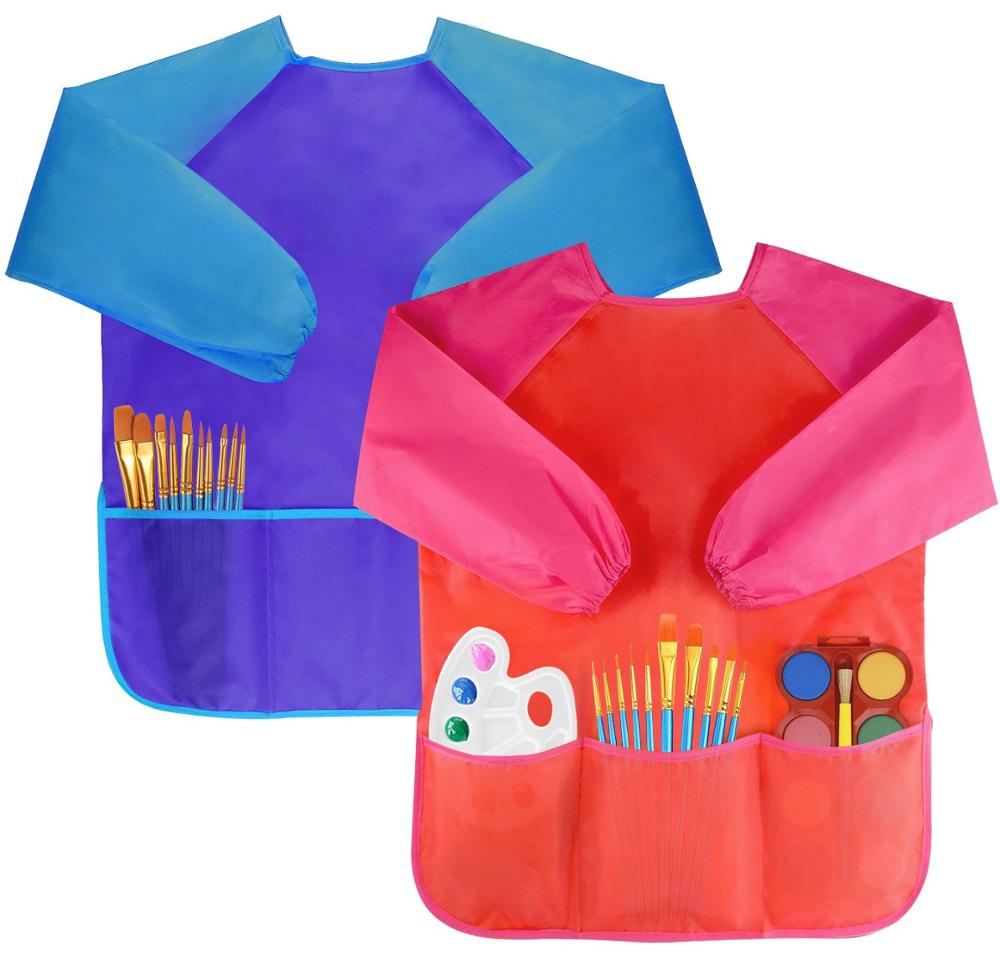 XRHYY Kids Art Smocks, Children Waterproof Artist ... – Grandado
