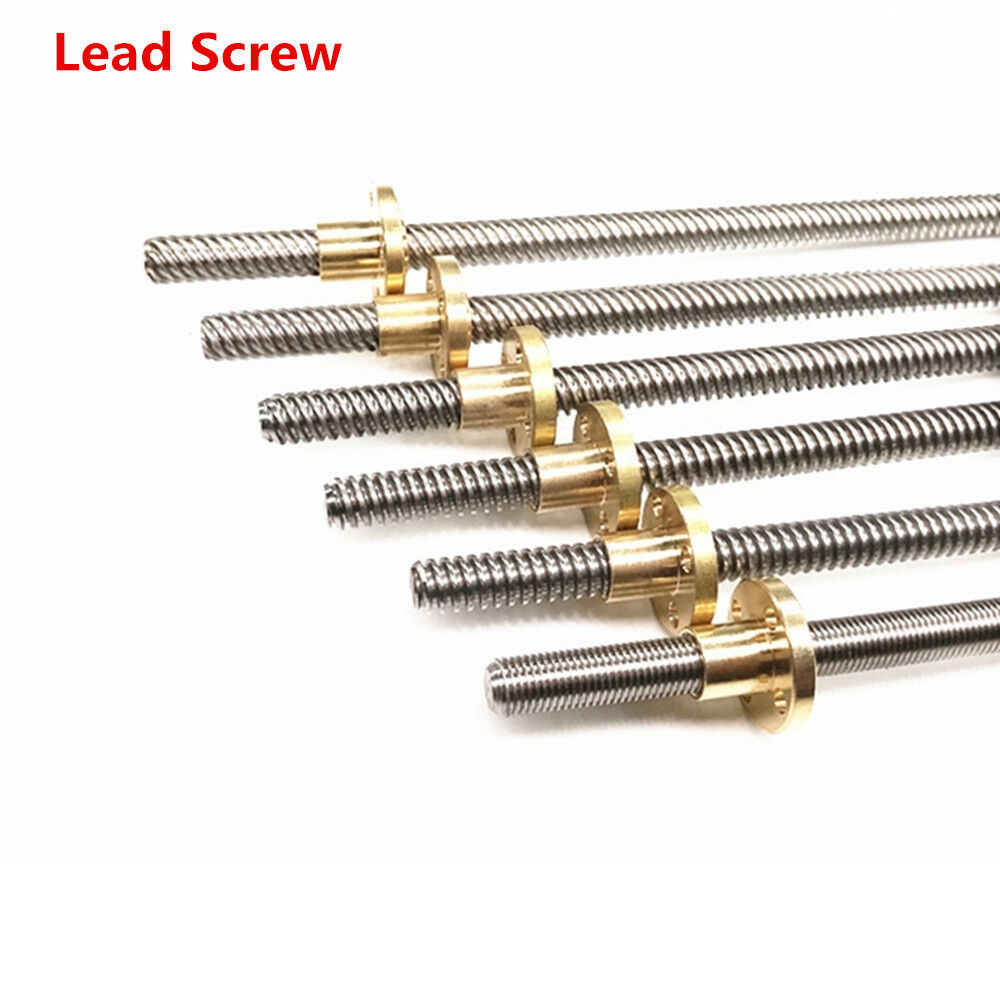 T8 Lead Screw Lead 8mm OD 8mm Pitch 2mm Stainless ... – Vicedeal